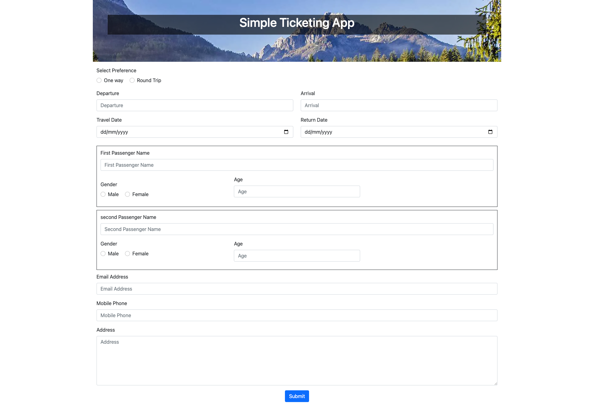GitHub - ialameh/ticketing